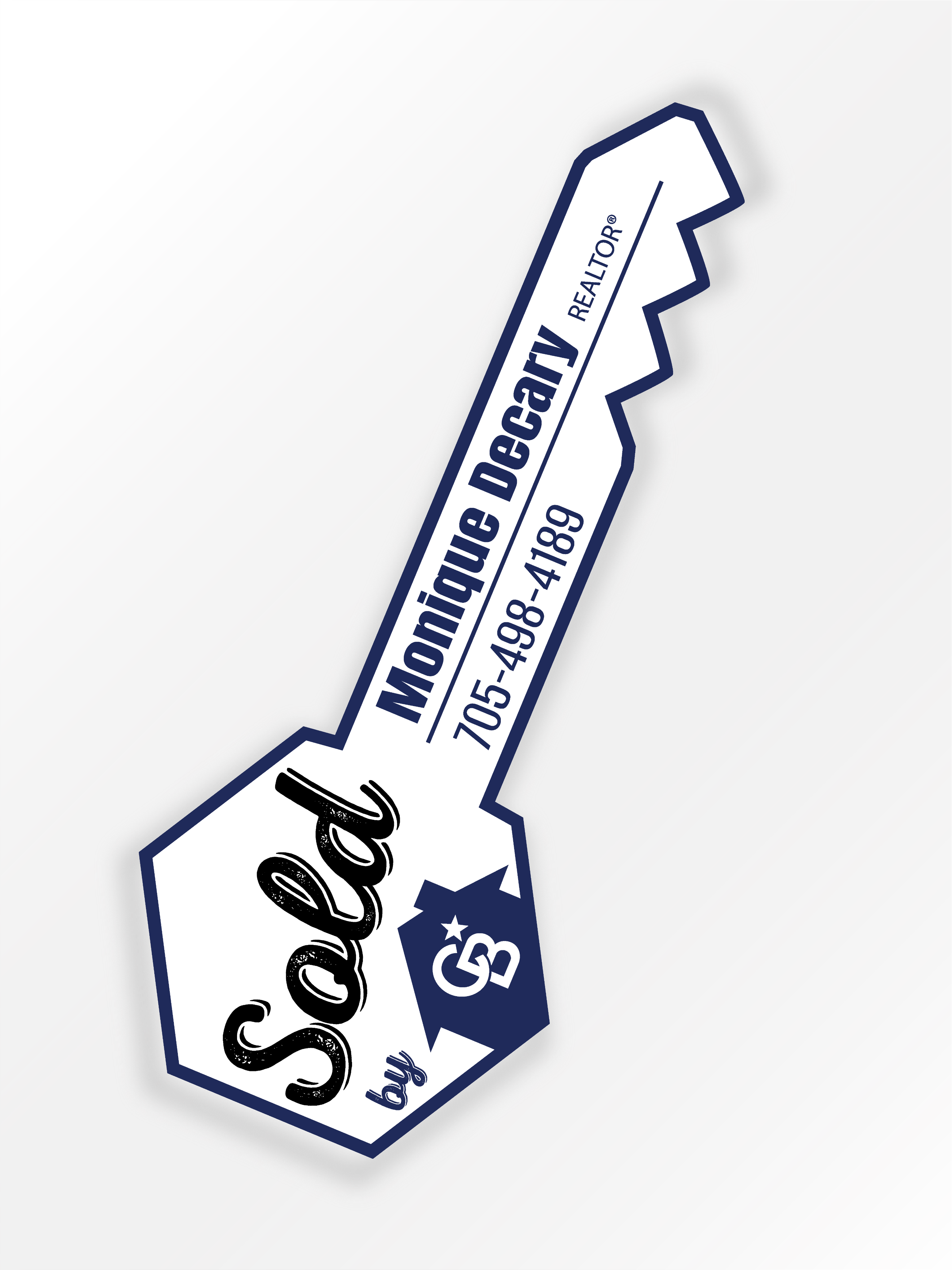 "Realtor's Key" Coroplast Signs – TES: The Engraving Shoppe